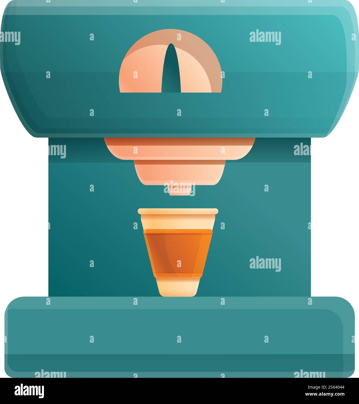 Capsule coffee machine icon. Cartoon of capsule coffee machine vector ...