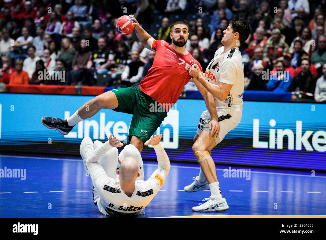 Fornebu 20250115. Portugal's Martim Costa during the World Championship ...
