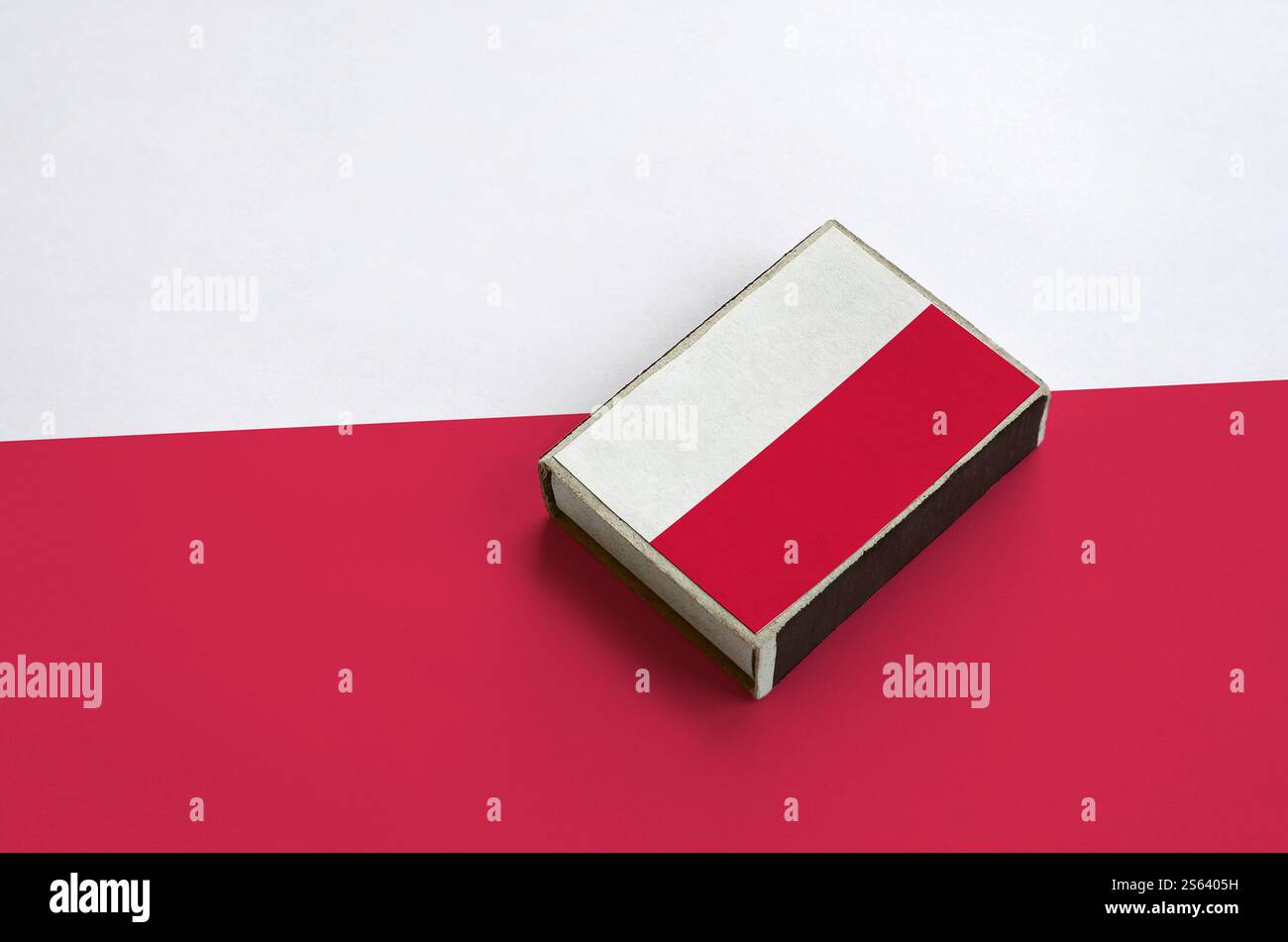 Poland paper stick flag hi-res stock photography and images - Alamy