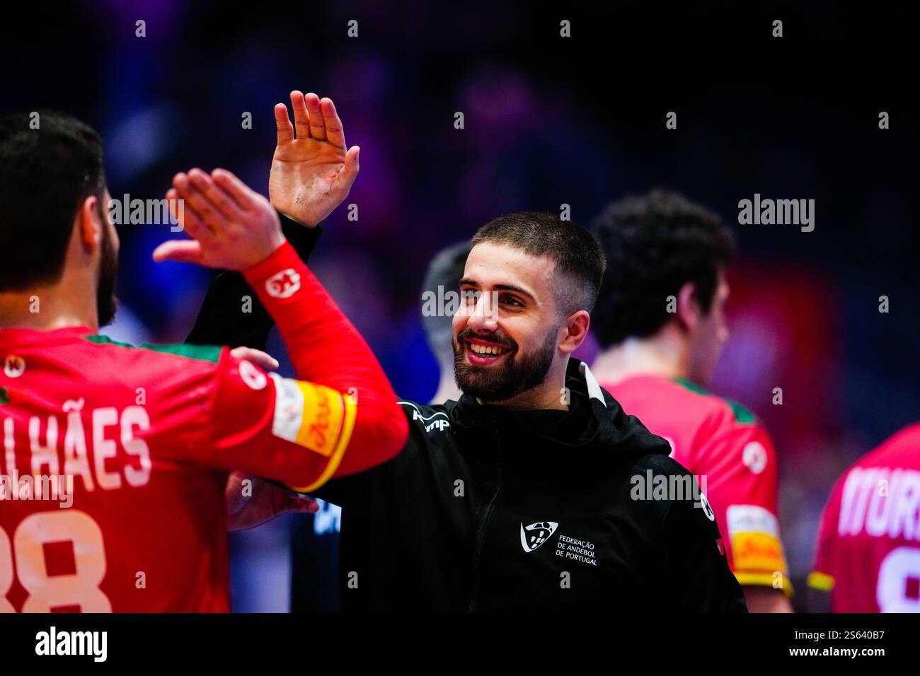 Fornebu 20250115. Portugal's Martim Costa is the man of the match in ...