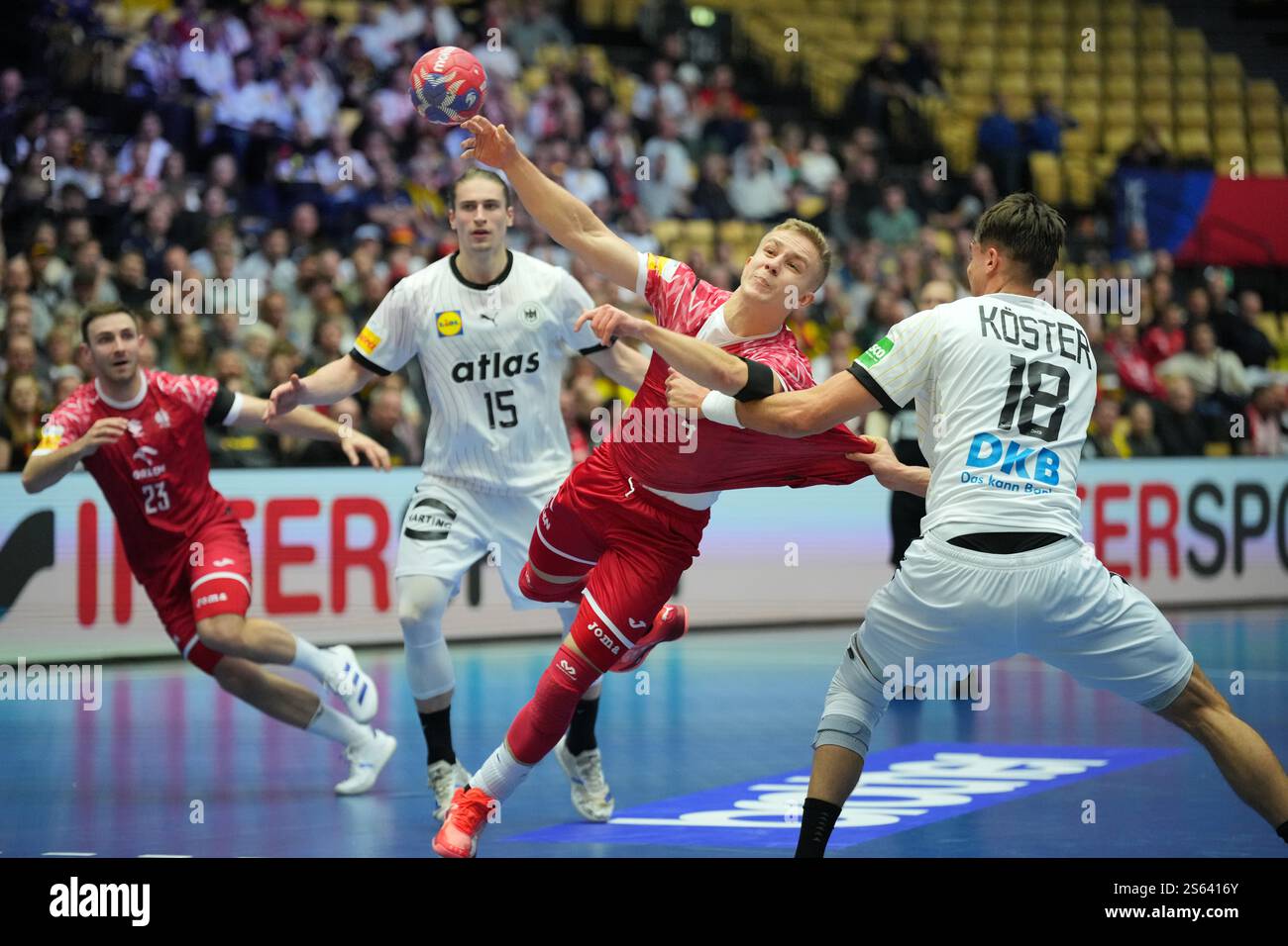 Herning, Denmark. 15th Jan, 2025. Handball: World Championship, Germany ...