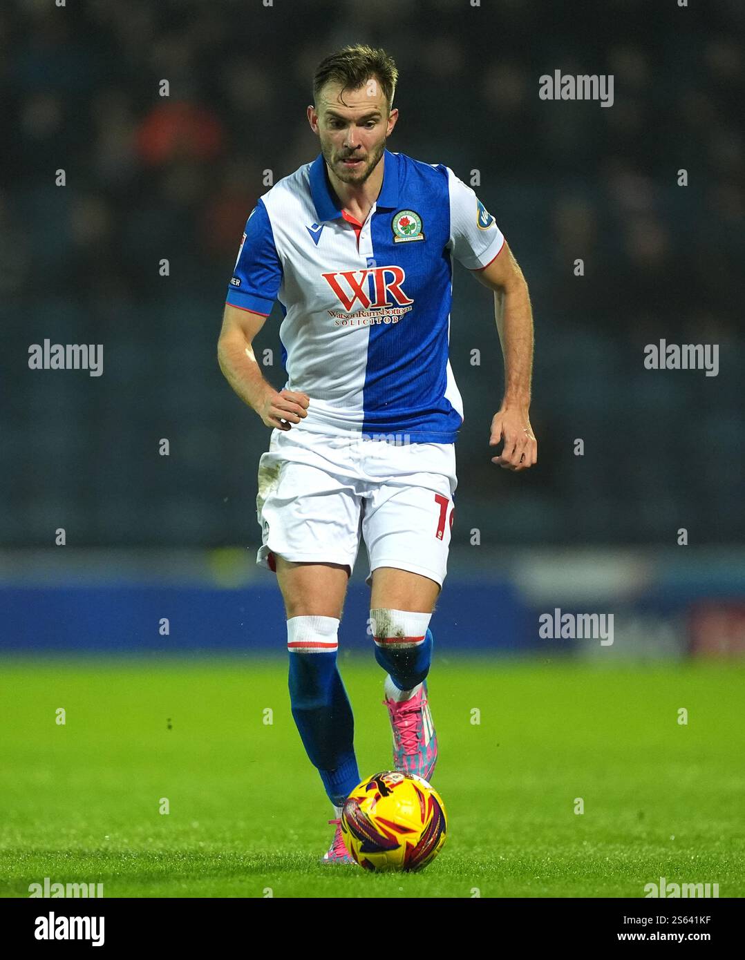 Blackburn Rovers' Ryan Hedges during the Sky Bet Championship match at ...