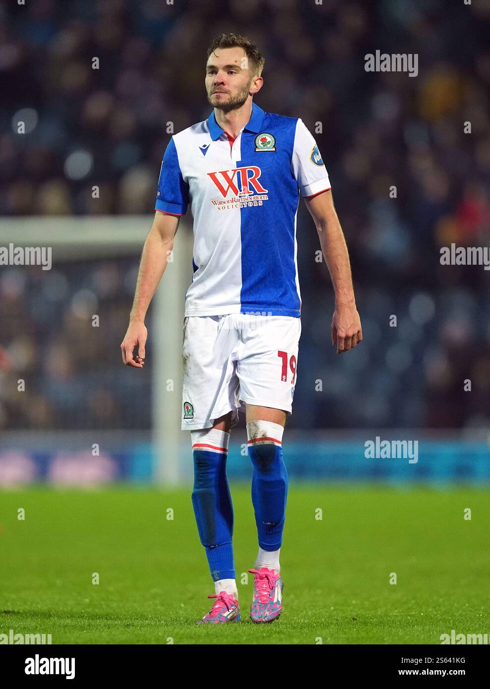 Blackburn Rovers' Ryan Hedges during the Sky Bet Championship match at ...