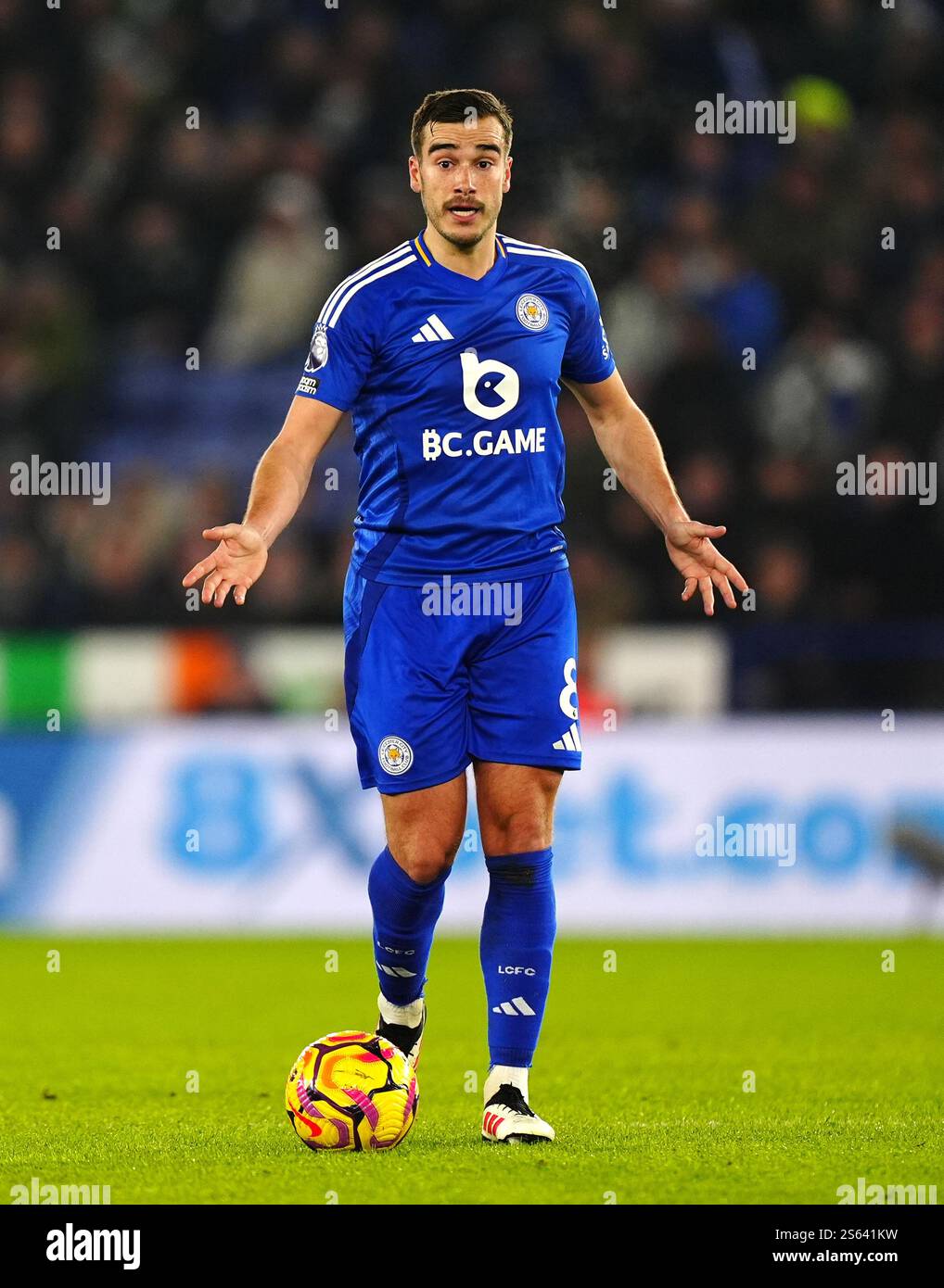 Leicester City's Harry Winks during the Premier League match at the ...