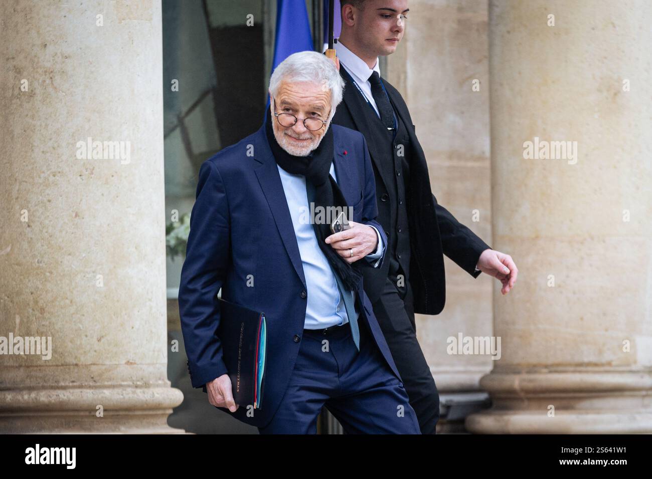 Paris, France. 15th Jan, 2025. François Rebsamen, French Minister of ...