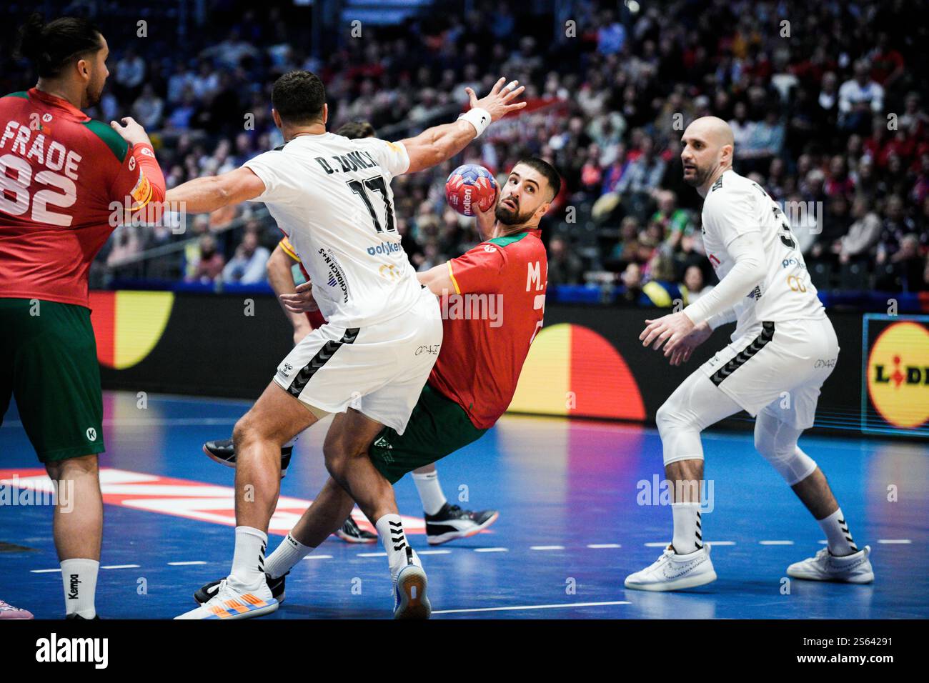 Fornebu 20250115. Portugal's Martim Costa during the World Championship ...