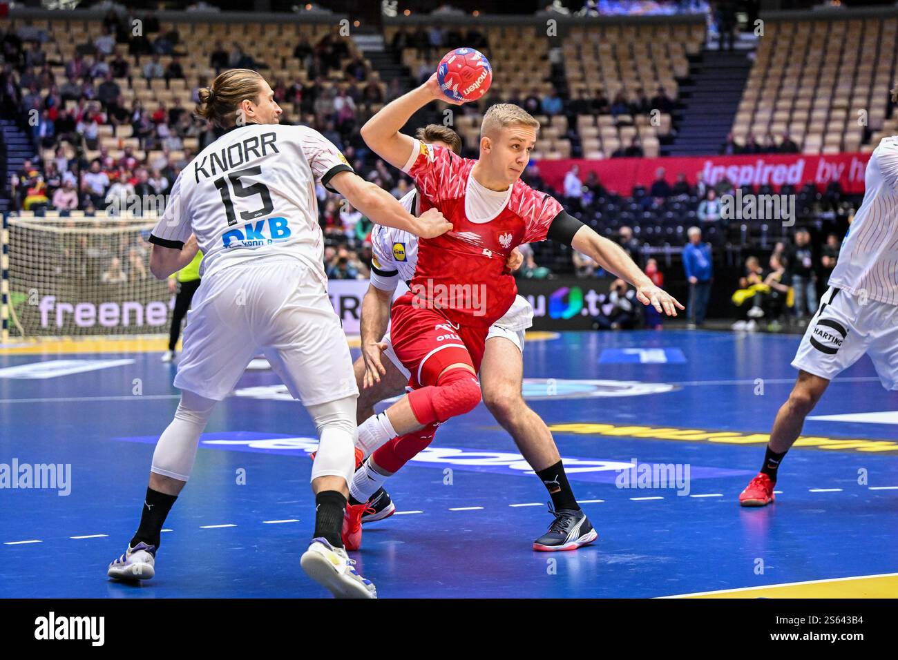 Piotr Jedraszyk of Poland Nationalteam during IHF Men's - Handball ...