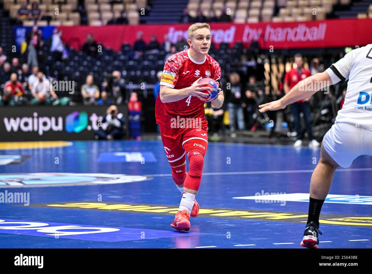 Herning, Denmark. 15th Jan, 2025. Piotr Jedraszyk of Poland ...