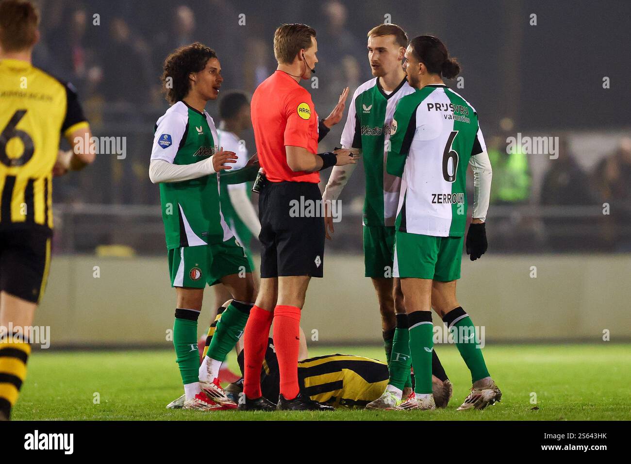 Rijnsburg, Netherlands. 15th Jan, 2025. RIJNSBURG, NETHERLANDS ...