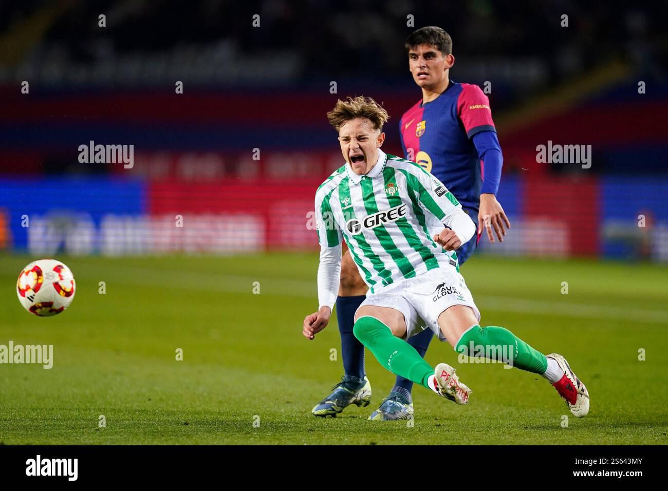 Barcelona, Spain. 15th Jan, 2025. Gerard Martin of FC Barcelona and ...
