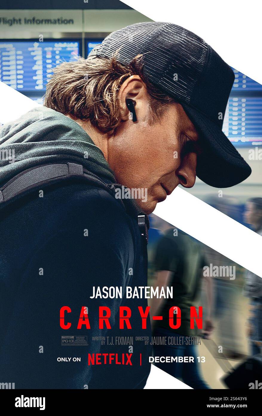 CARRY ON, (aka CARRY-ON), US character poster, Jason Bateman, 2024 ...
