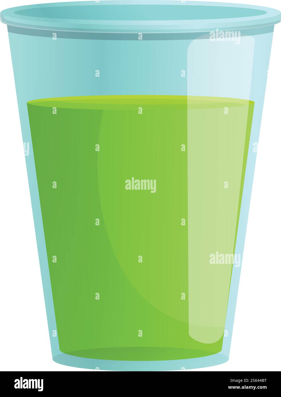 Juice glass celery icon Stock Vector Images - Alamy