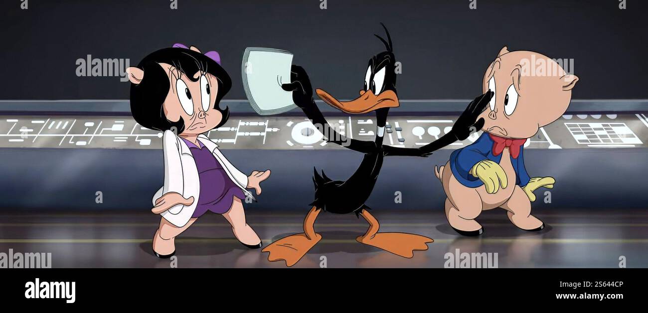 THE DAY THE EARTH BLEW UP: A LOONEY TUNES MOVIE, from left: Petunia Pig ...