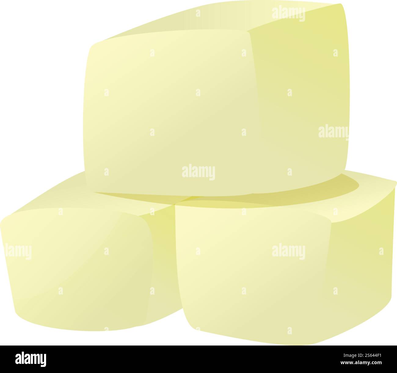 Chayote pieces icon. Cartoon of chayote pieces vector icon for web ...
