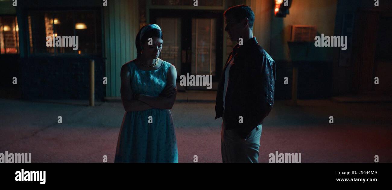 EDGE OF SPACE, from left: Kimberly Alexander, Chad Michael Collins ...