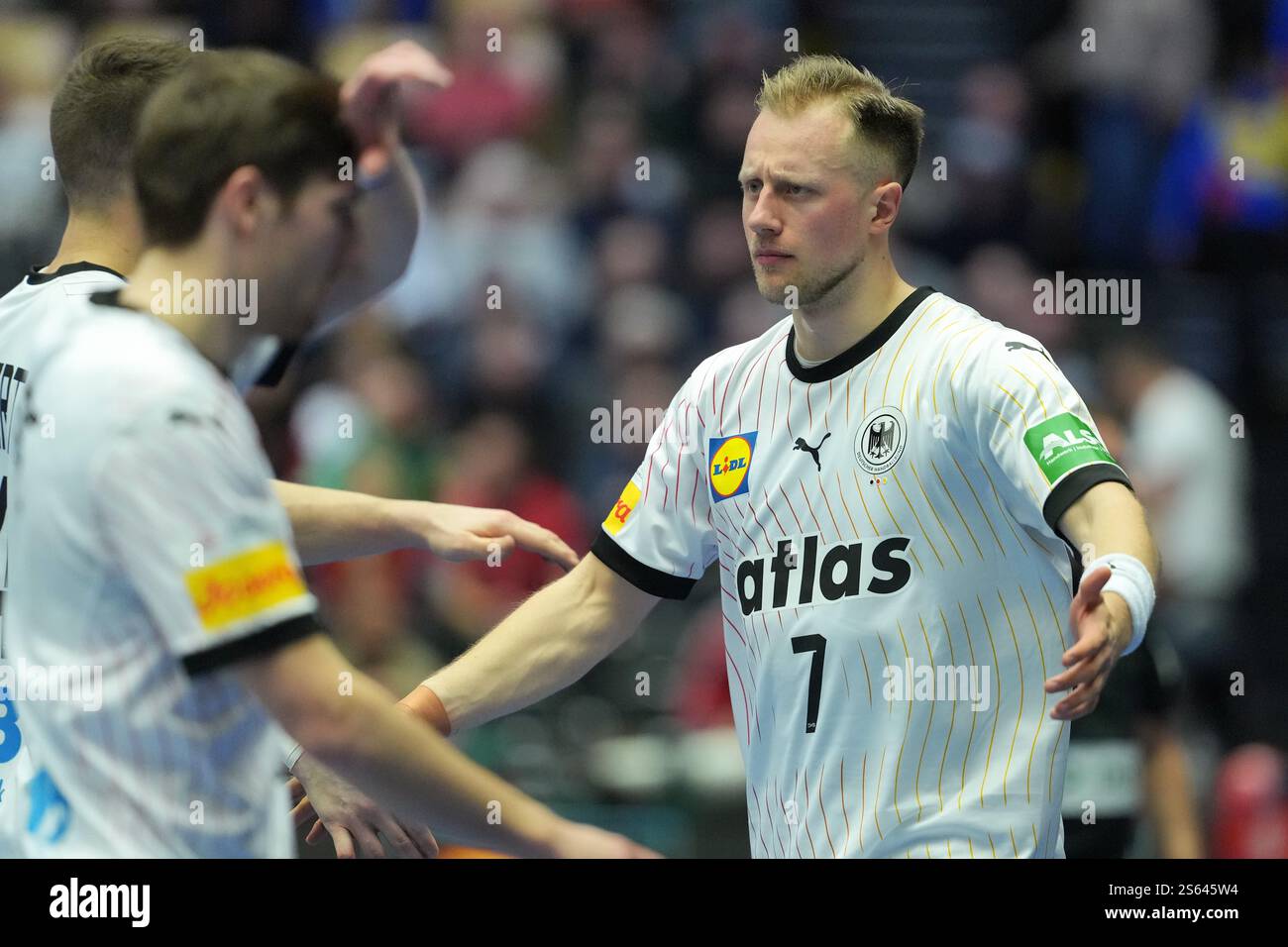 Herning, Denmark. 15th Jan, 2025. Handball: World Championship, Germany ...