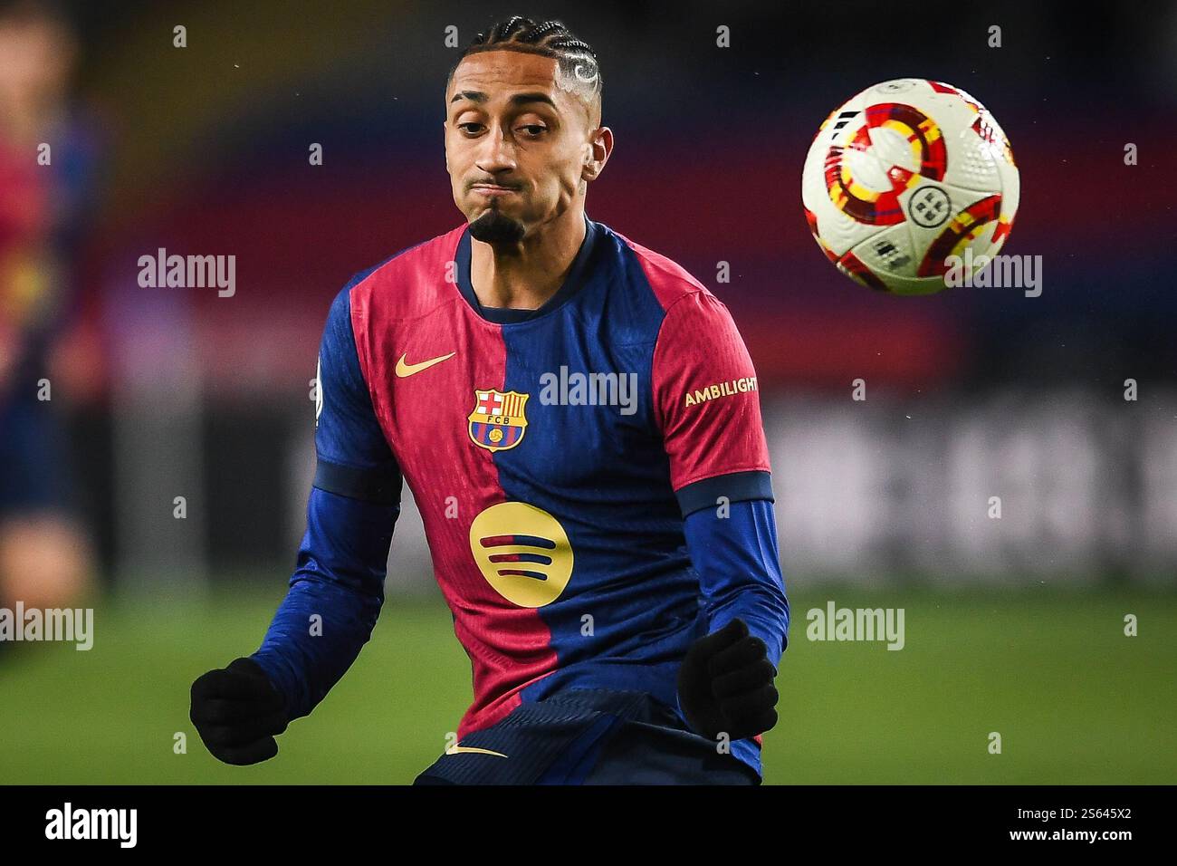 Raphael DIAS BELLOLI (Raphinha) of Barcelona during the Spanish Cup ...