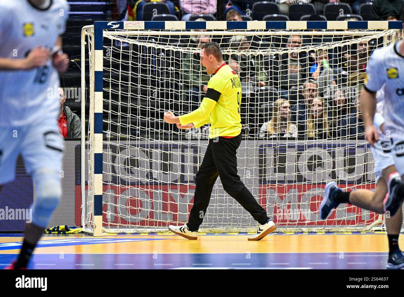 Herning, Denmark. 15th Jan, 2025. Adam Morawski of Poland Nationalteam ...