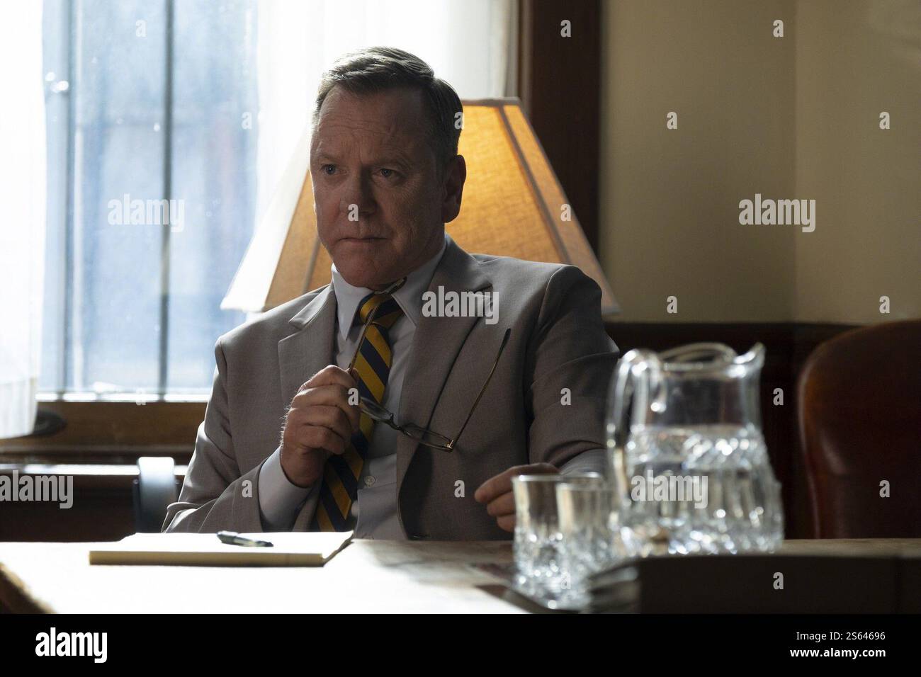 JUROR #2, (aka JUROR NUMBER 2), Kiefer Sutherland, 2024. ph: Claire ...