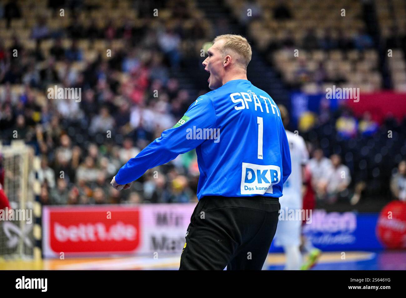 David Spath of Germania Germany Nationalteam during IHF Men's - Handball World Championship ...