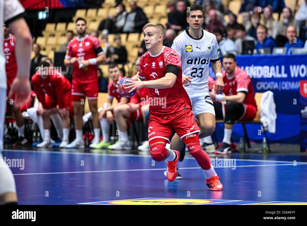 Piotr Jedraszyk of Poland Nationalteam during IHF Men's - Handball ...