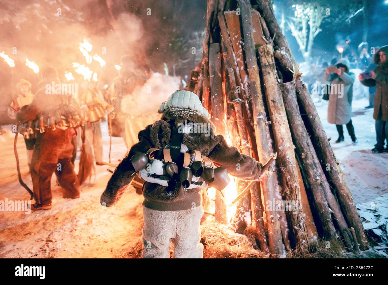 The International Festival of Masquerade Games “Surva” Stock Photo - Alamy