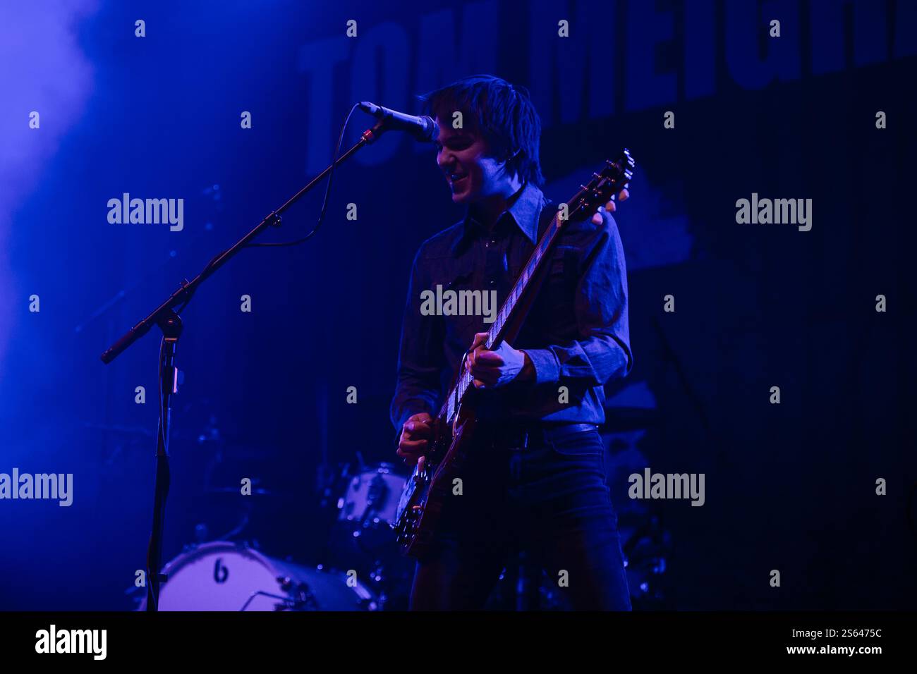 tom meighan live at the o2 ritz manchester uk, 23rd december 2024 Stock ...