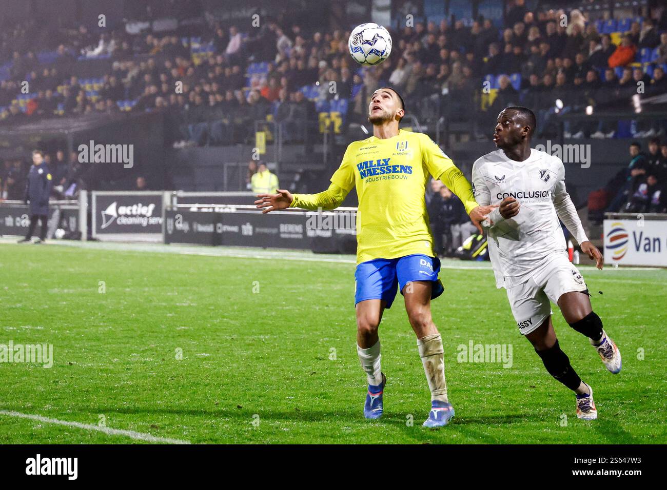 WAALWIJK, NETHERLANDS - JANUARY 15: Faissal Al Mazyani of RKC Waalwijk ...