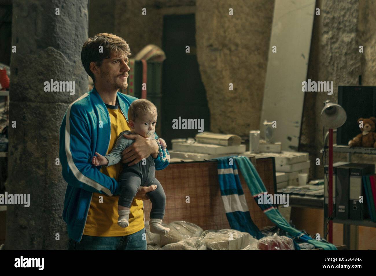 MICA E COLPA MIA, (aka THE LOVE SCAM), Antonio Folletto, 2025. ph: Duccio Giordano / © Netflix ...