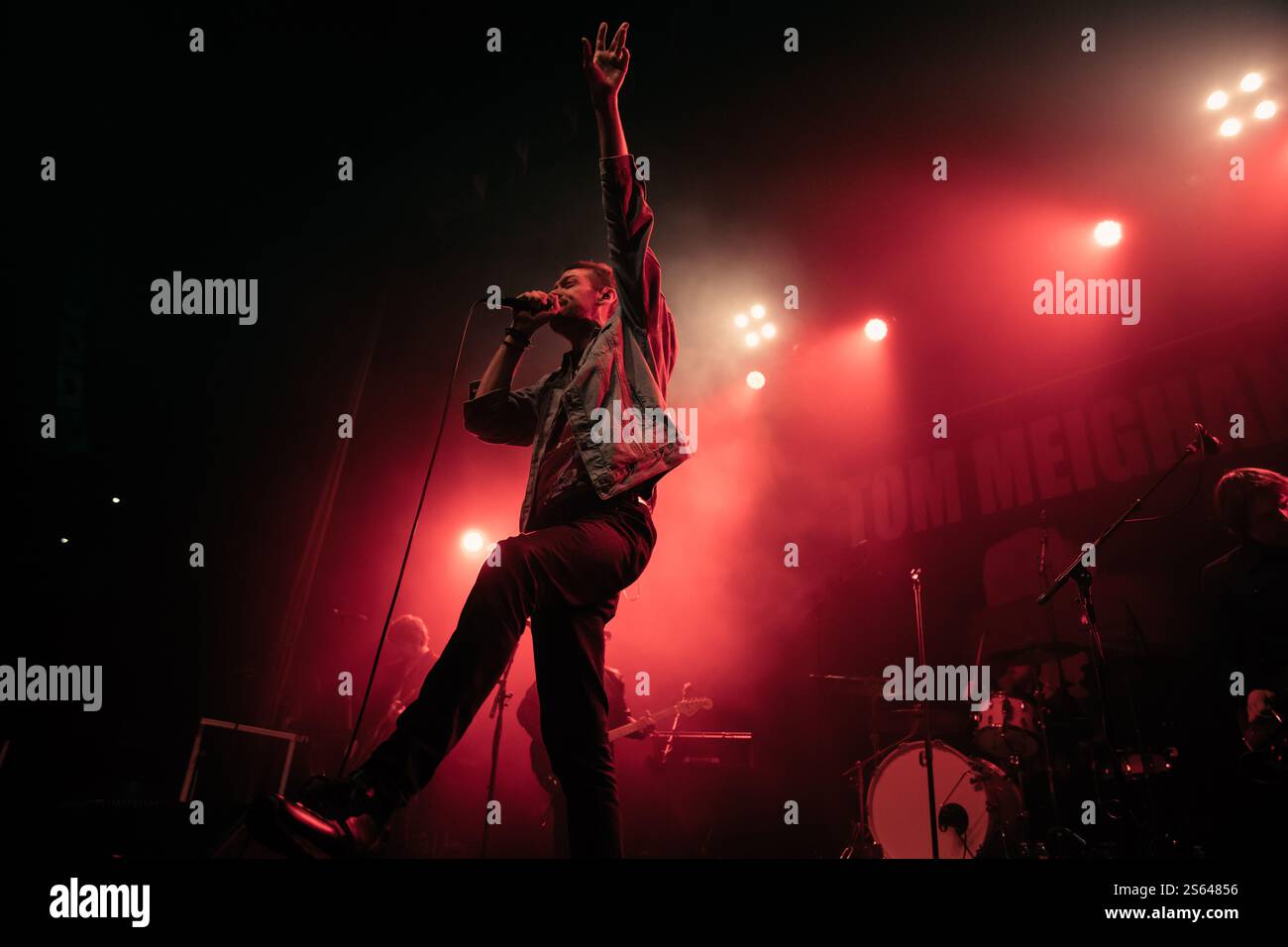 tom meighan live at the o2 ritz manchester uk, 23rd december 2024 Stock ...