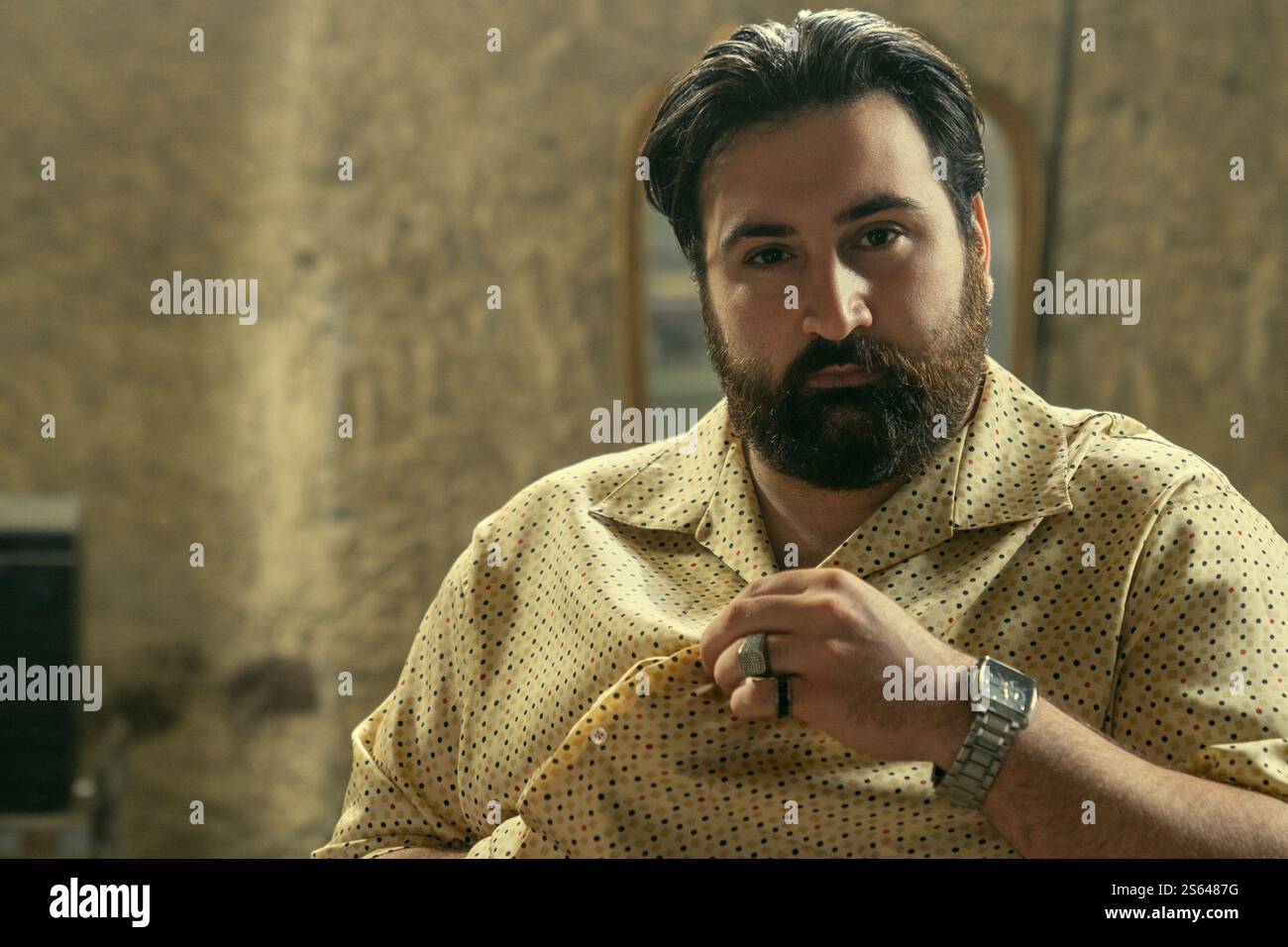 MICA E COLPA MIA, (aka THE LOVE SCAM), Biagio Manna, 2025. ph: Duccio Giordano / © Netflix ...