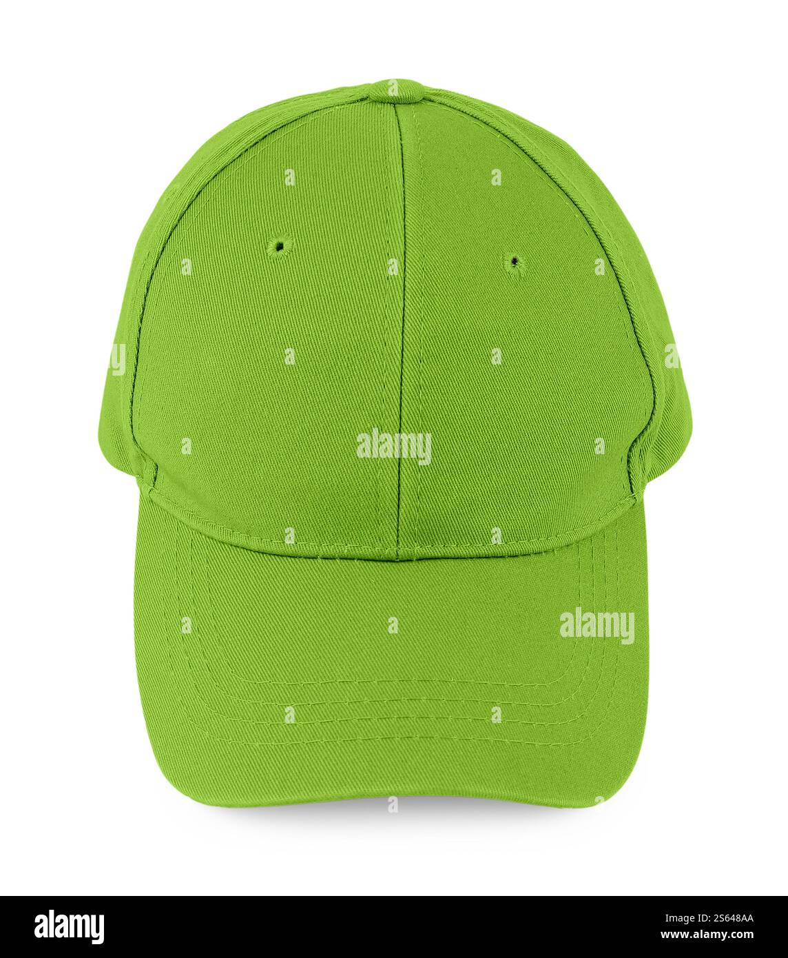 Light green cap isolated on white. Mockup for design Stock Photo - Alamy