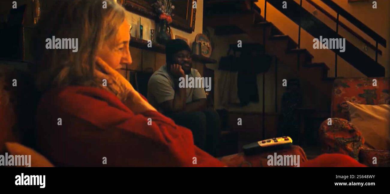 ROOM TAKEN, from left: Brid Brennan, Gabriel Adewusi, 2023. © Vico ...