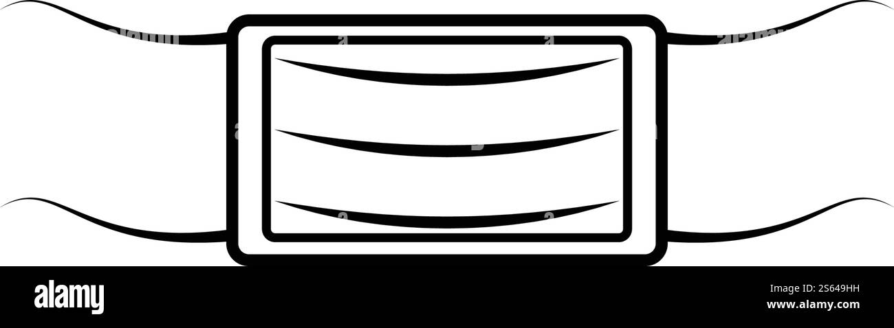 healthy mask logo vector icon template Stock Vector Image & Art - Alamy