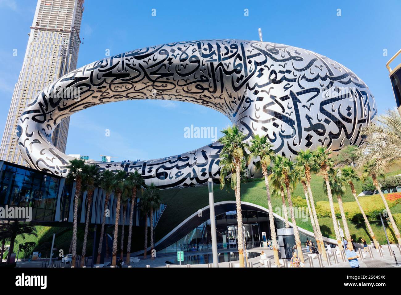 Dubai, UAE - December 9, 2024: Panoramic view of modern futuristic ...