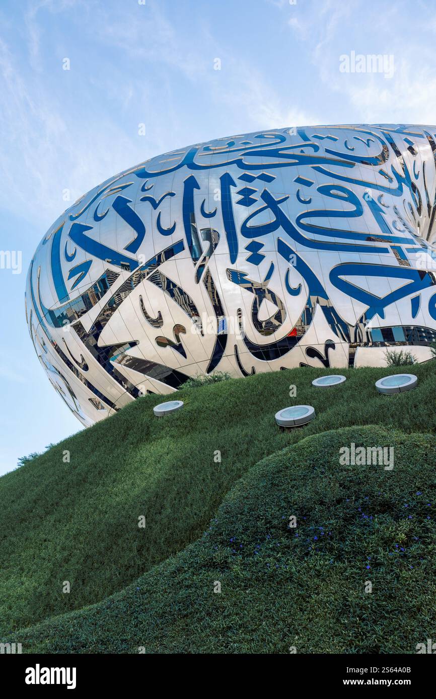 Dubai, UAE - December 9, 2024: Panoramic view of modern futuristic ...