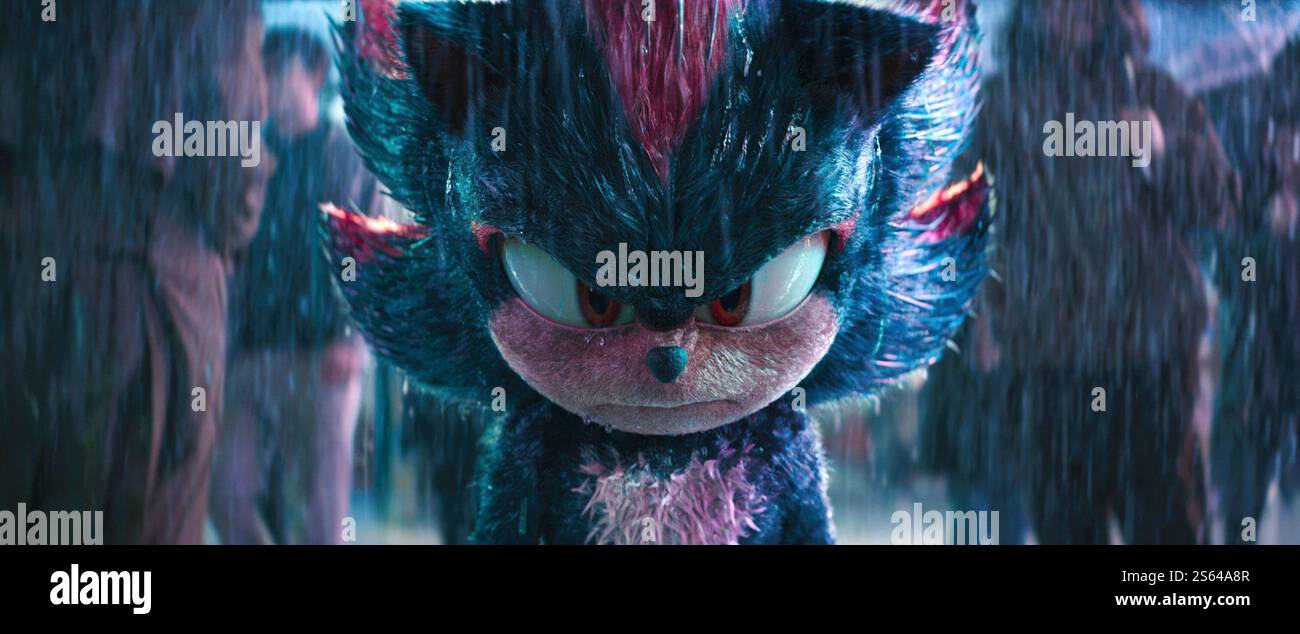 SONIC THE HEDGEHOG 3, Shadow (voice: Keanu Reeves), 2024. © Paramount ...