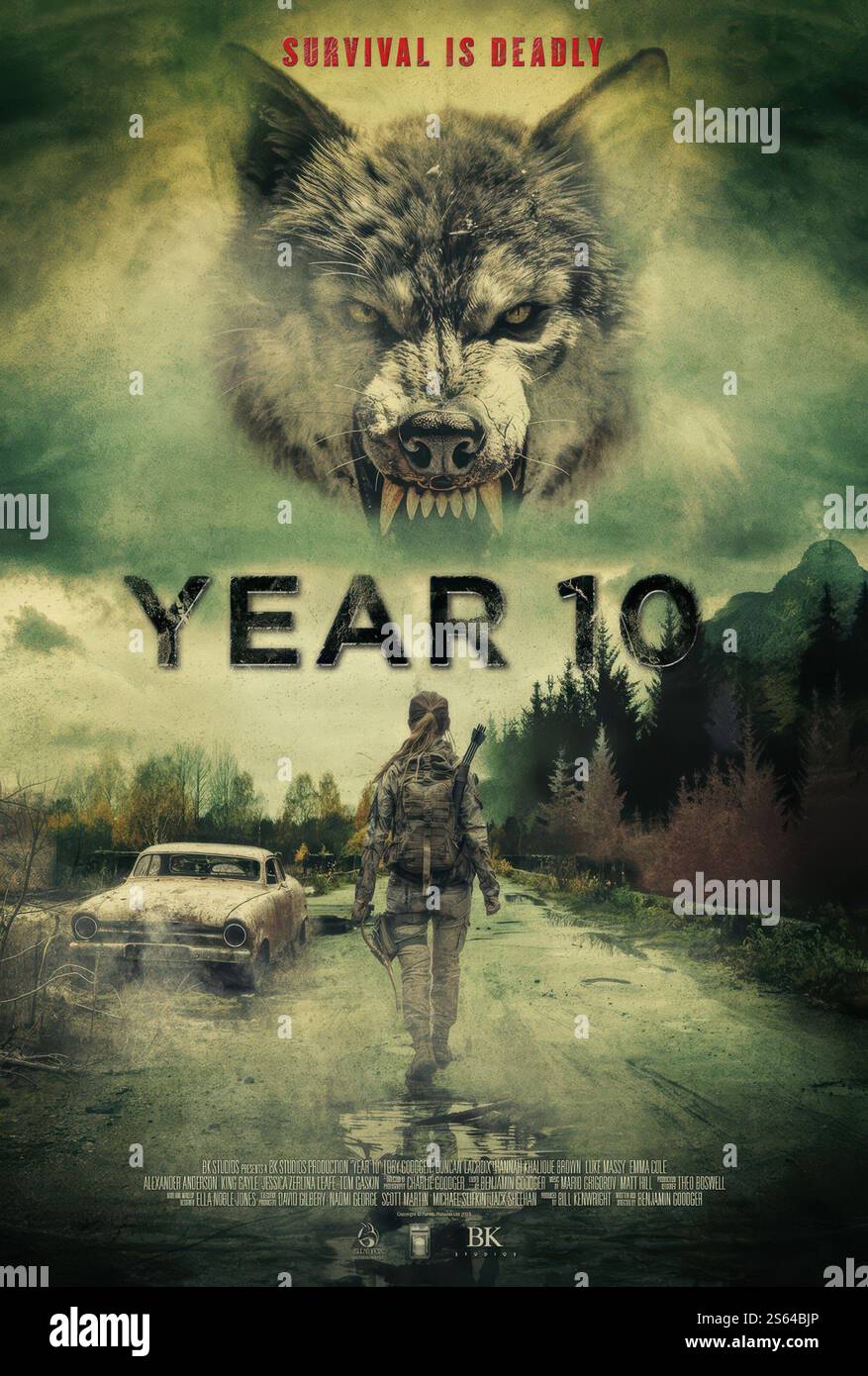 YEAR 10, (aka YEAR TEN), poster, 2024. © Blue Fox Entertainment ...