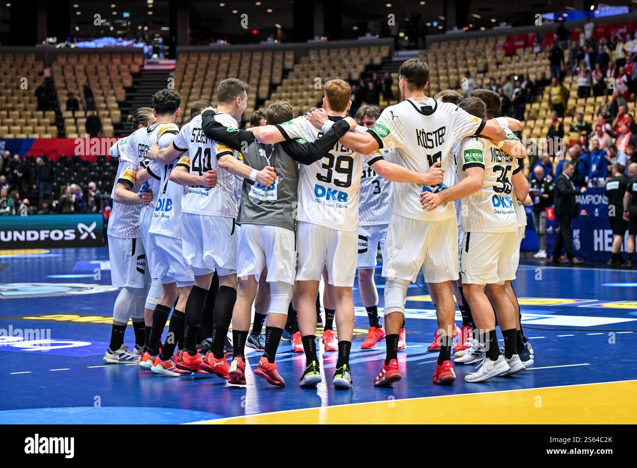 Herning, Denmark. 15th Jan, 2025. Germania Germany Nationalteam during ...