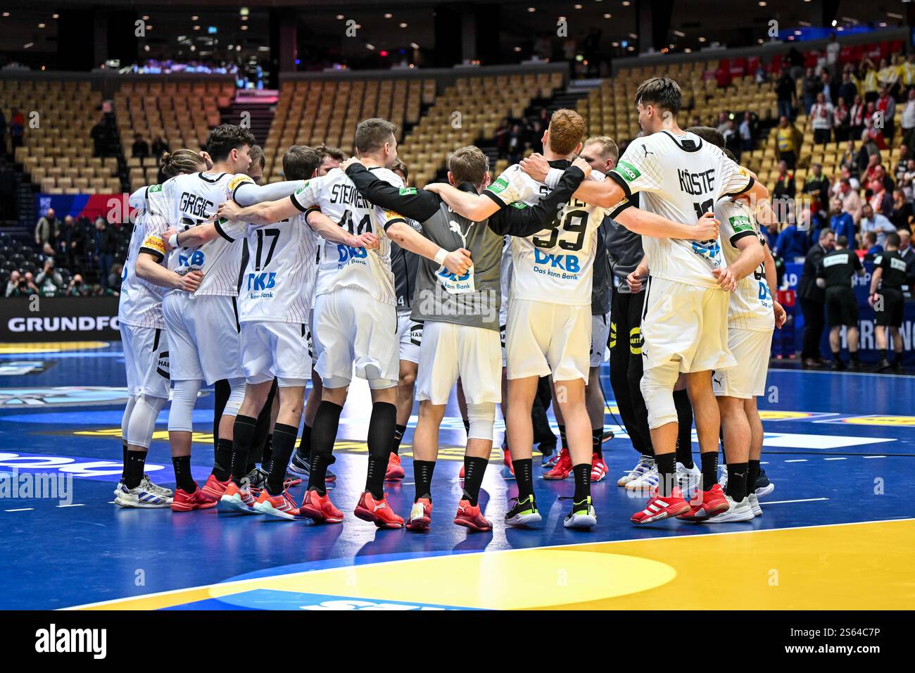 Herning, Denmark. 15th Jan, 2025. Germania Germany Nationalteam during ...
