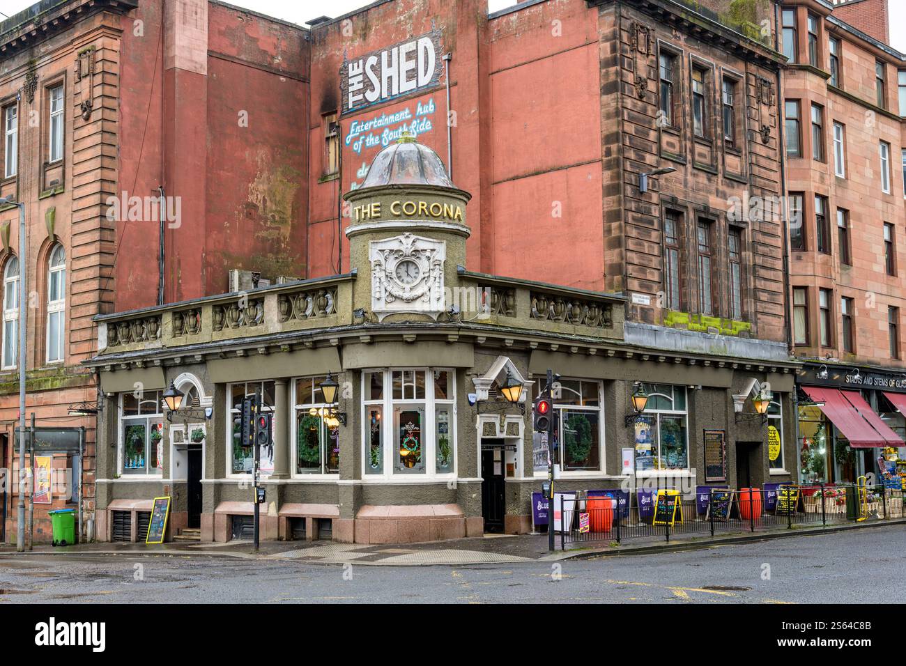 Corona Bar Shawlands, Pollokshaws Road, Glasgow, Scotland, UK, Europe ...