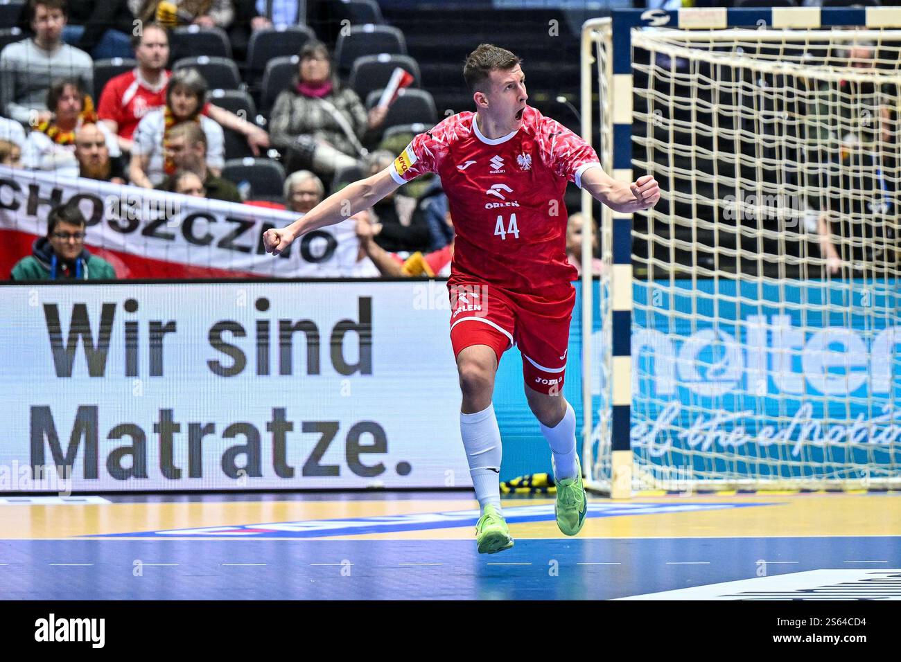 Mikolaj Czaplinski of Poland Nationalteam during IHF Men's - Handball ...