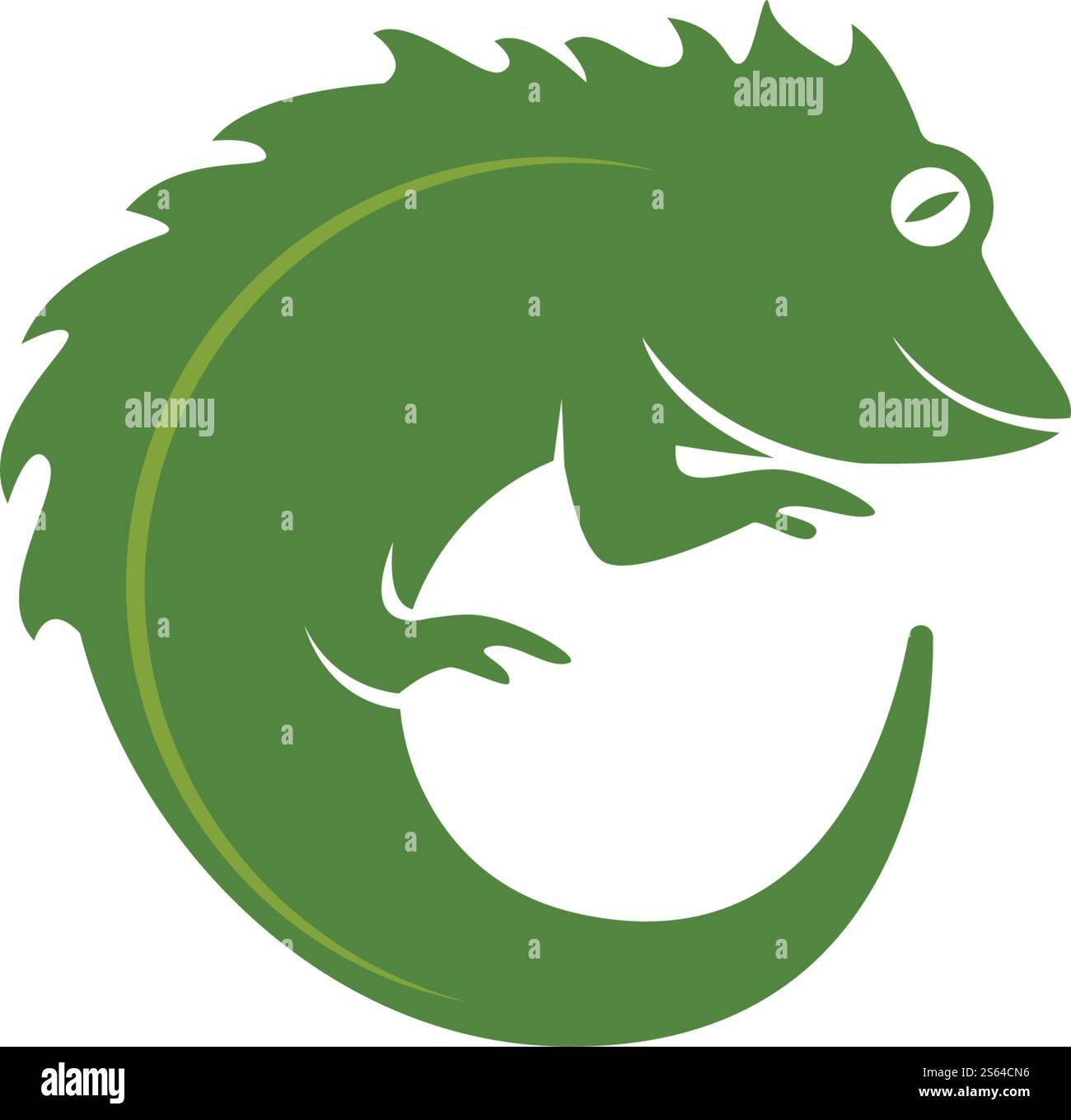 Iguana logo illustration vector design Stock Vector Image & Art - Alamy