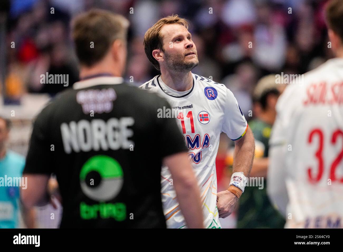 Fornebu 20250115. Norway's Petter Øverby during the World Championship ...