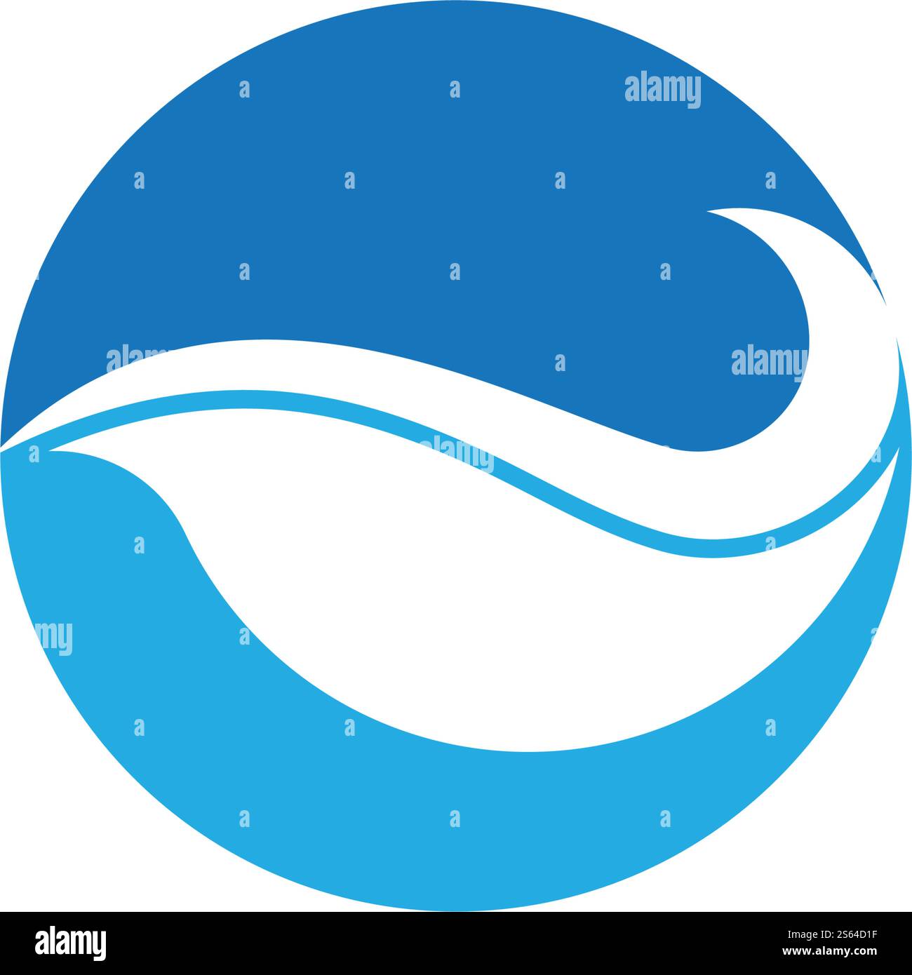 Aqua ,Water Wave symbol and icon Logo Template vector Stock Vector ...