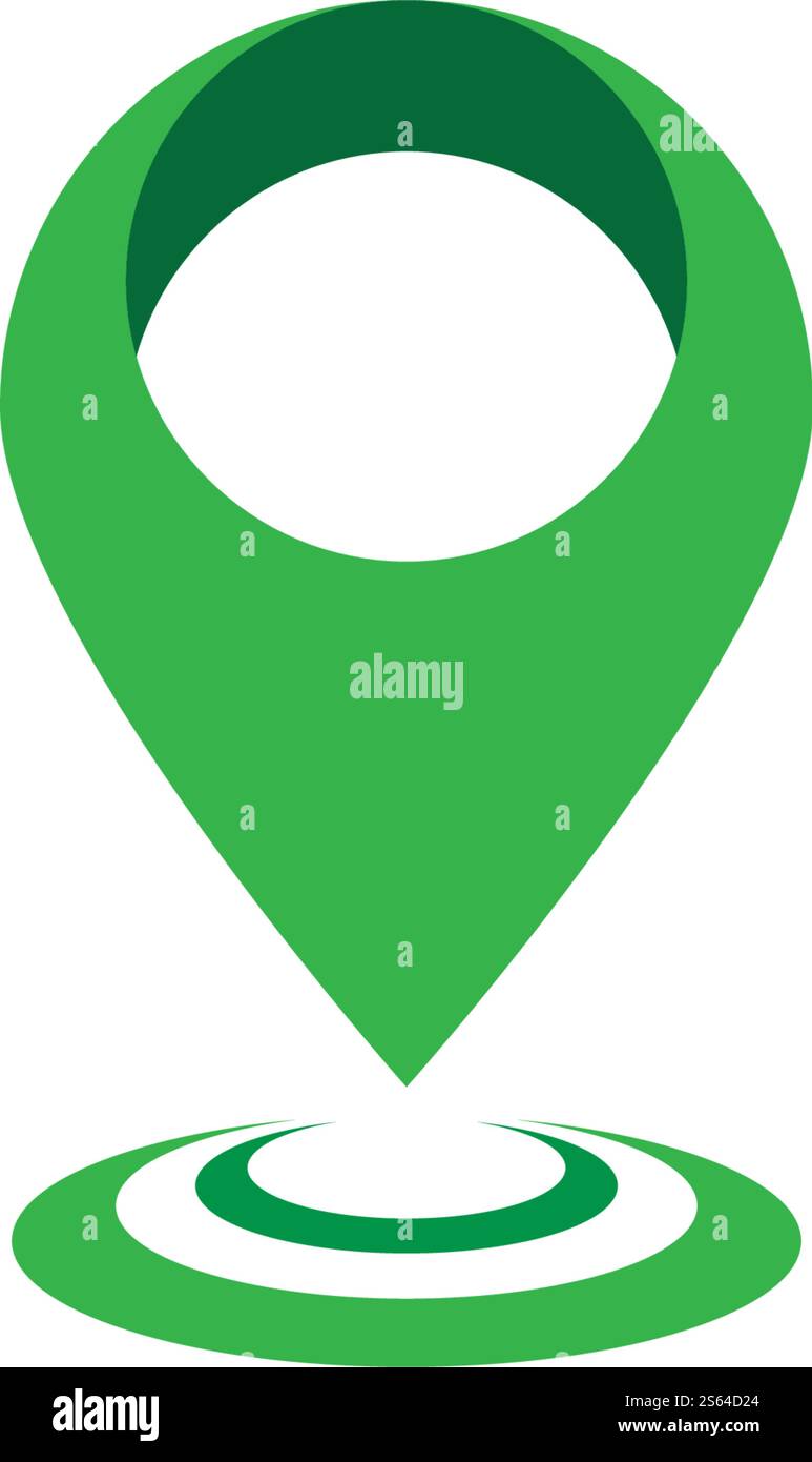 Location point Logo vector template Stock Vector Image & Art - Alamy
