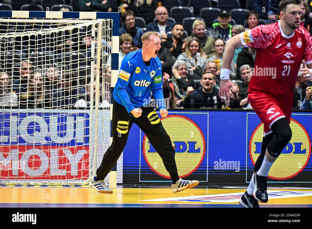 David Spath of Germania Germany Nationalteam during IHF Men's - Handball World Championship ...