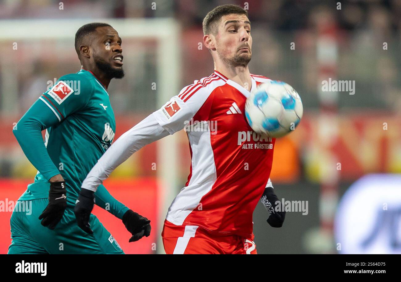 15 January 2025, Berlin: Soccer: Bundesliga, 1. FC Union Berlin - FC ...