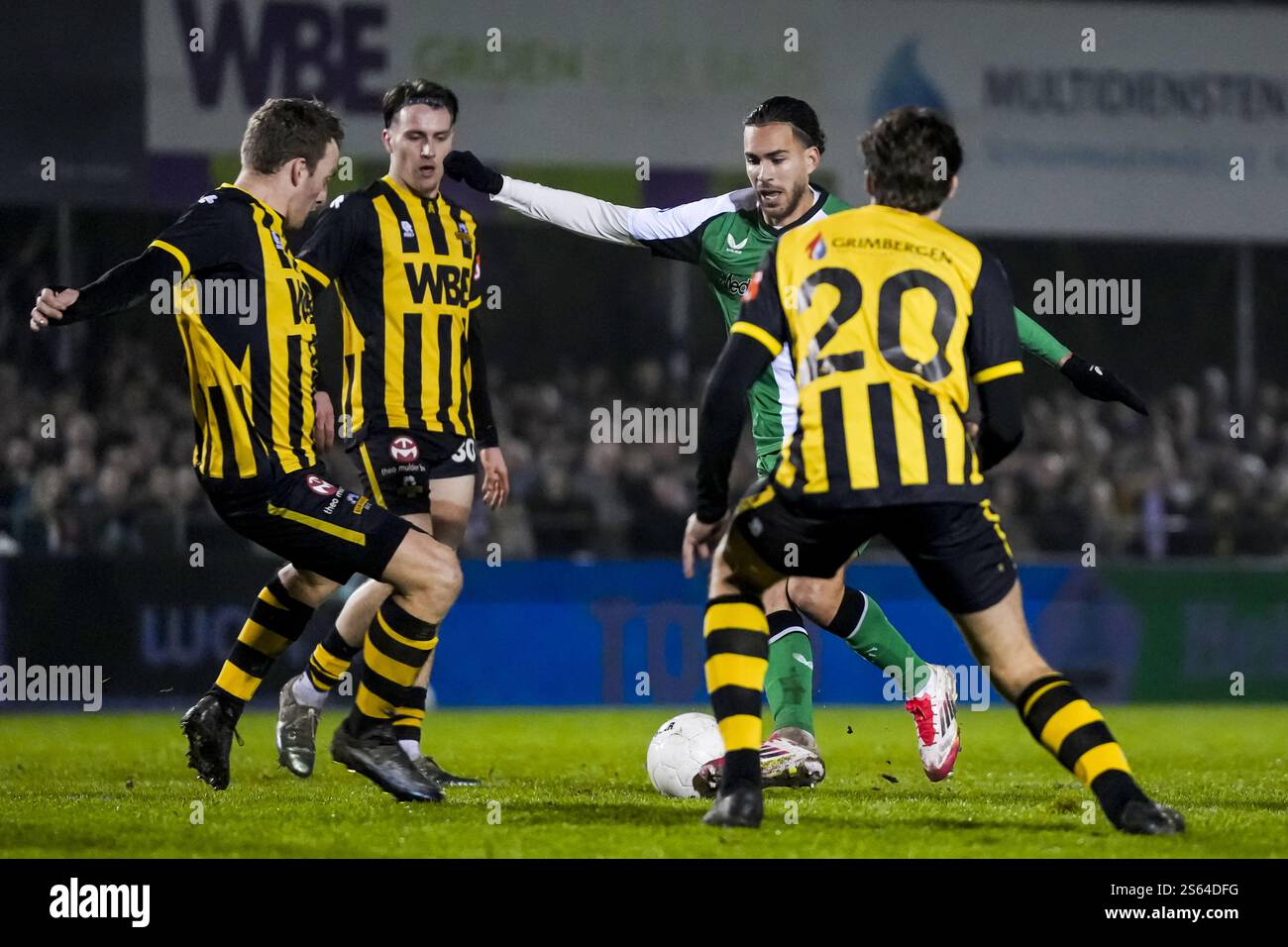 Rijnsburg, The Netherlands. 15th Jan, 2025. Rijnsburg - Ramiz Zerrouki ...