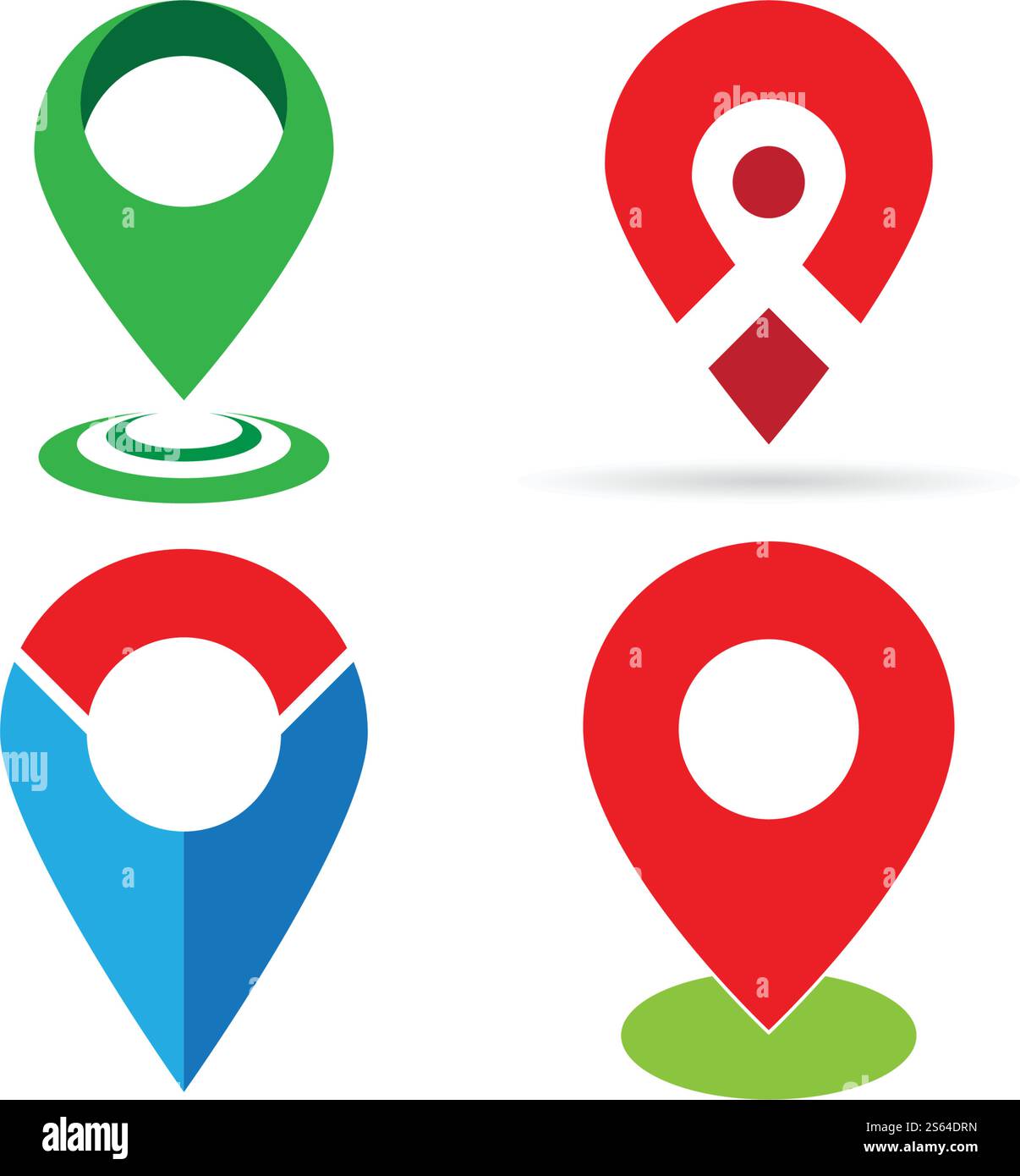 Location point Logo vector template Stock Vector Image & Art - Alamy